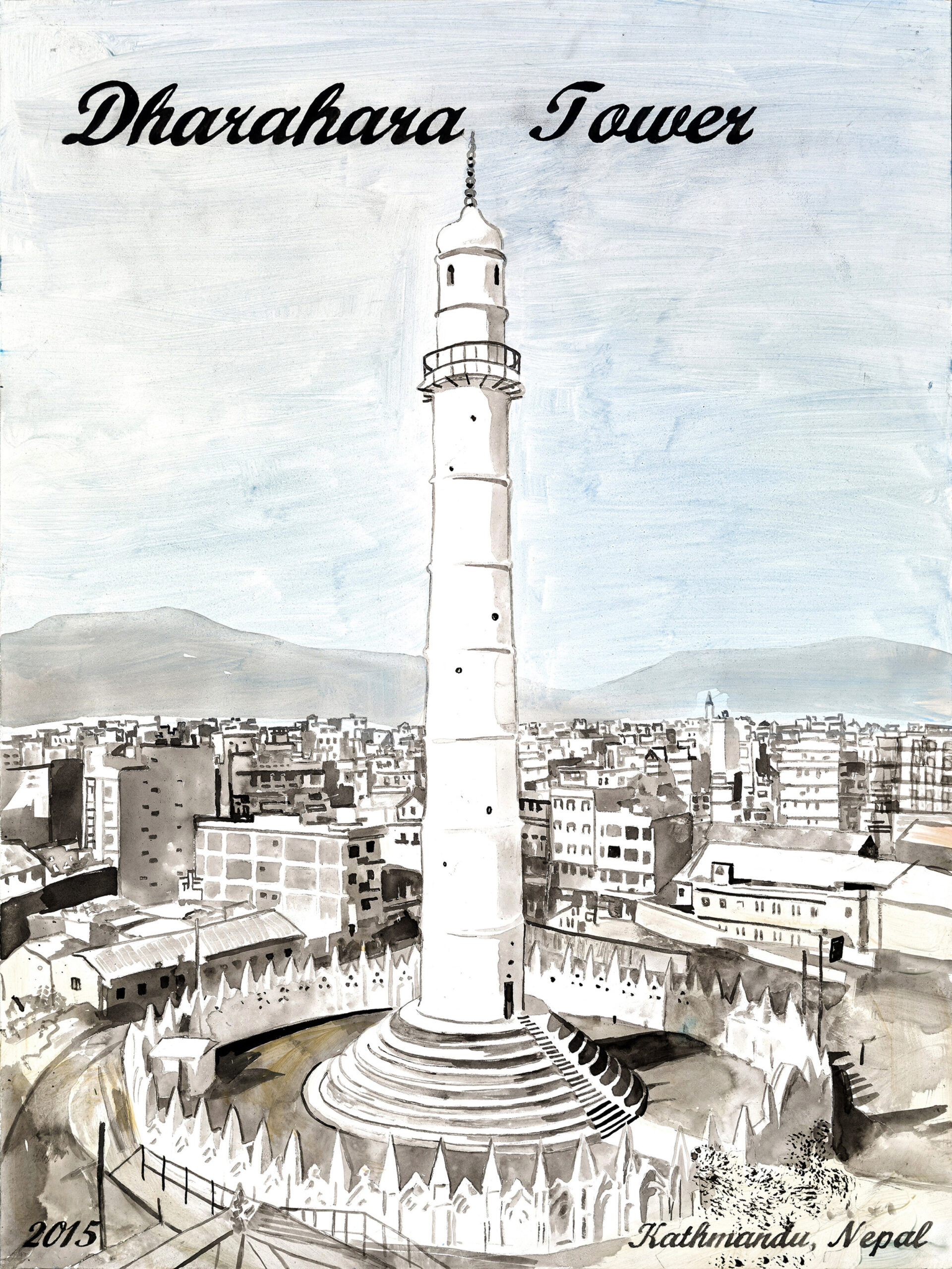 Dharahara Tower - Disappointed Tourist