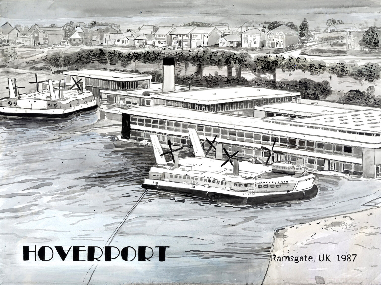 Ramsgate Hoverport - Disappointed Tourist