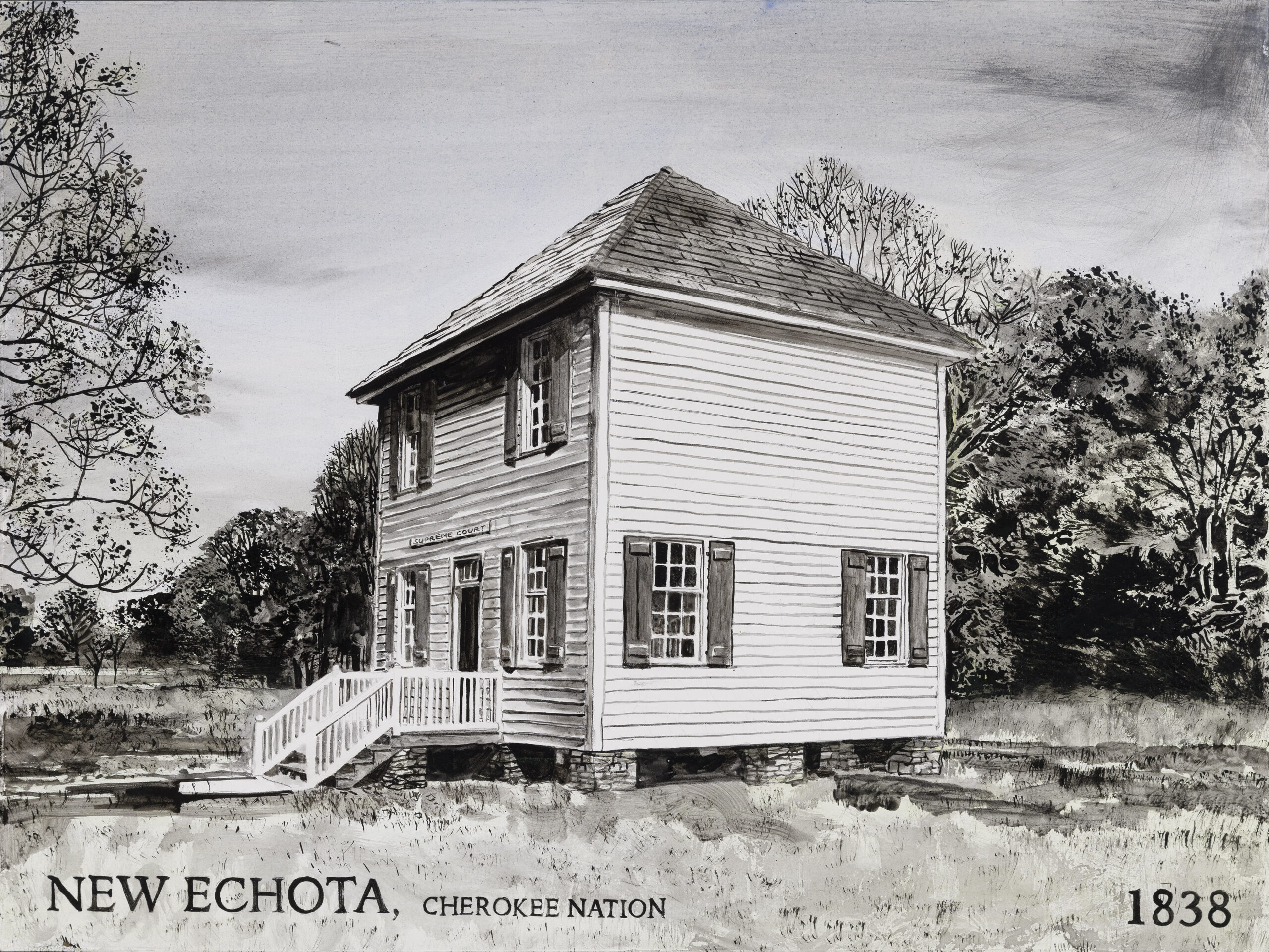 New Echota - Disappointed Tourist