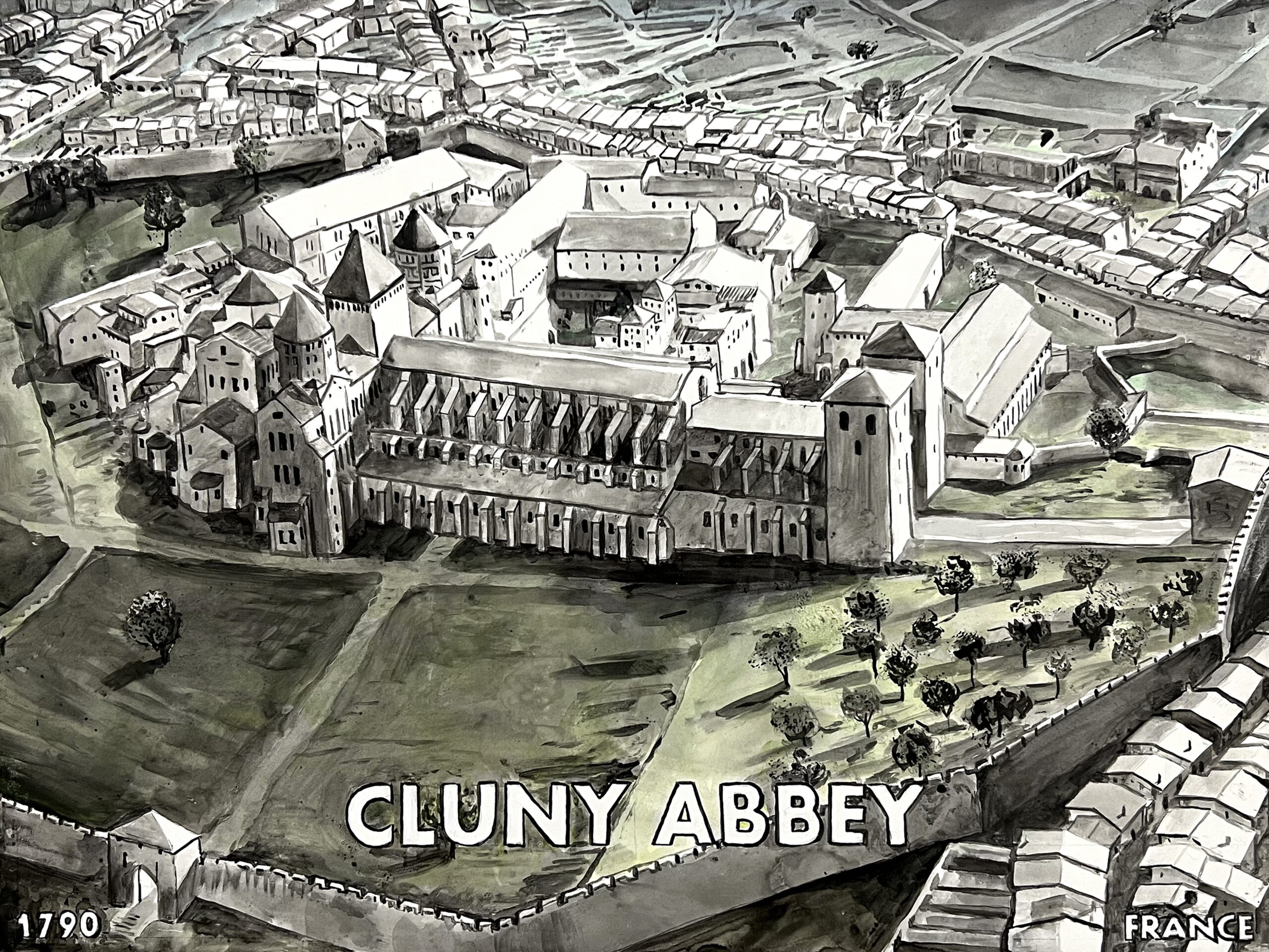 Cluny Abbey - Disappointed Tourist